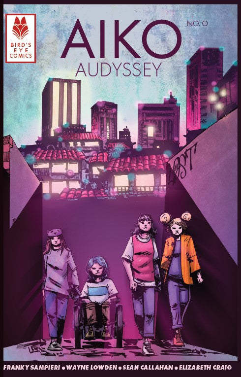 AUDYSSEY: Aiko, Lettering – The Blue Wall