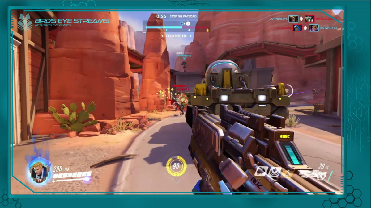 Twitch Graphics – The Blue Wall